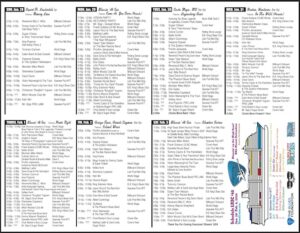 LRBC #40 Performance Schedule | Legendary Rhythm & Blues Cruise
